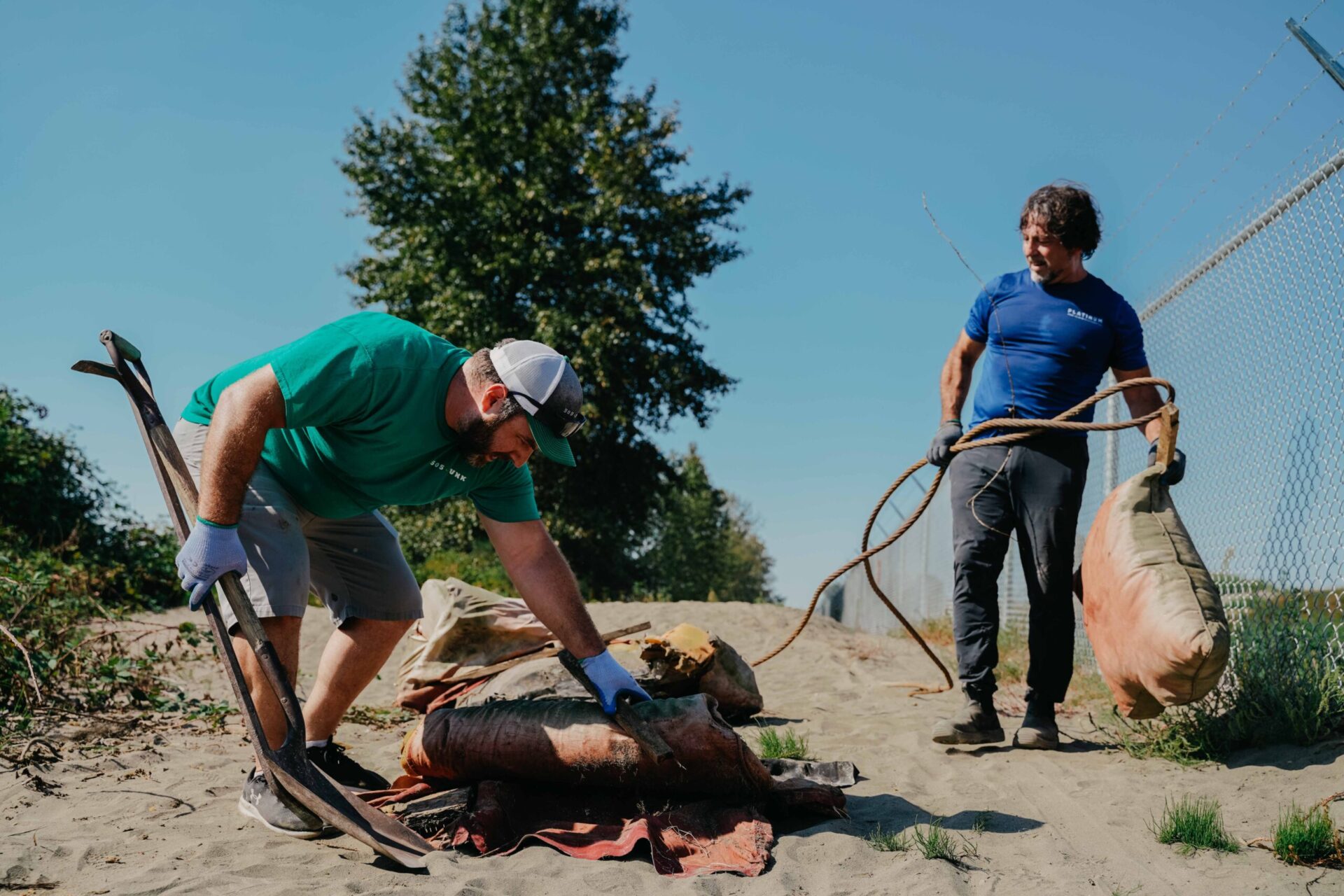 Successful Shoreline Cleanup in Richmond - 505-Junk